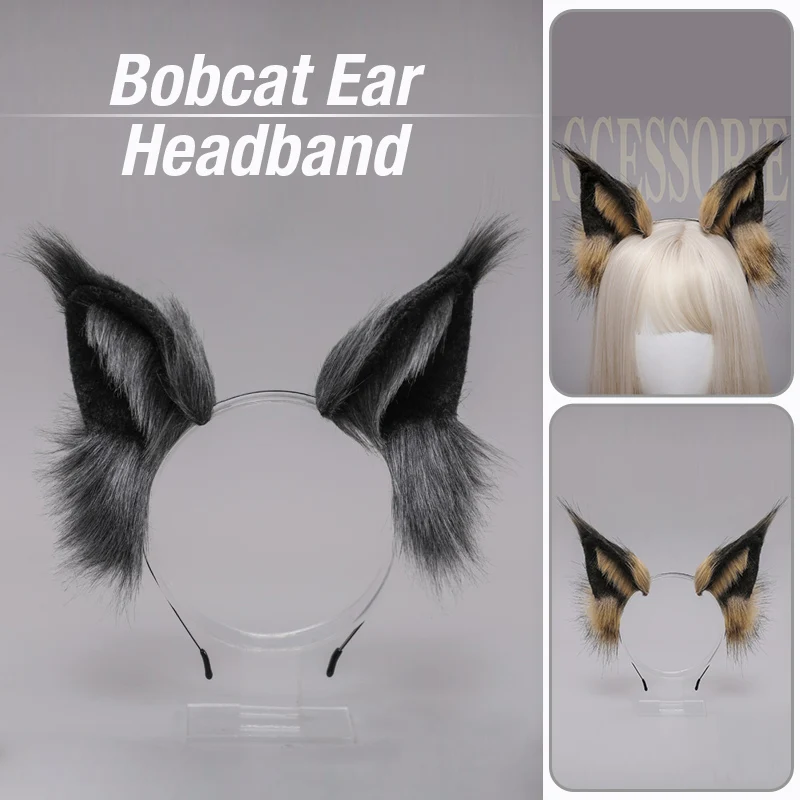 Realistic Cat Ears Headband