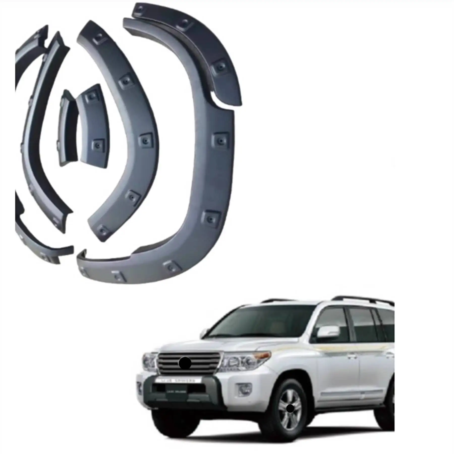 Car-Fender-Flares-Arch-Wheel-Eyebrow-Protector-Mudguard-Sticker-for ...