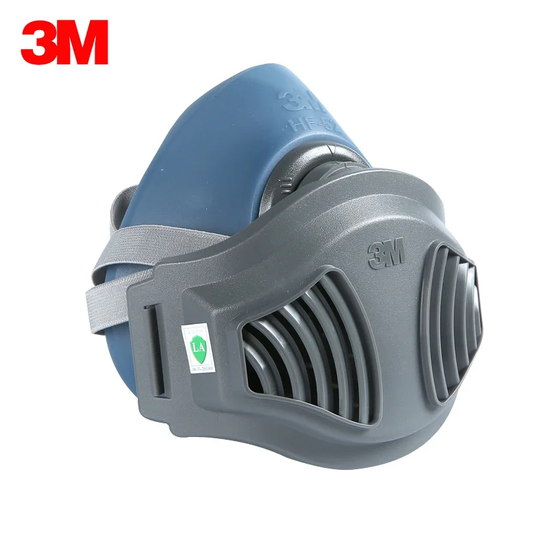 3M-Silicone-HF-52-Gas-Mask-Respirator-Silica-Gel-mask-Genuine-Work-KN95 ...