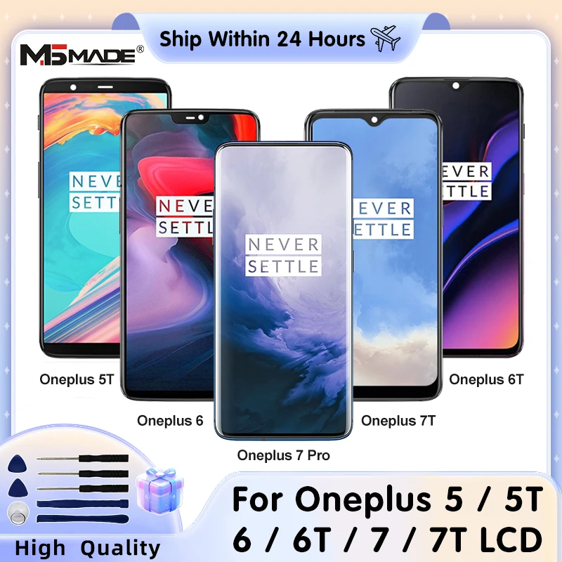 AMOLED OEM For Oneplus 6 6T LCD 7 7T 8T 9R LCD Touch Display Screen ...