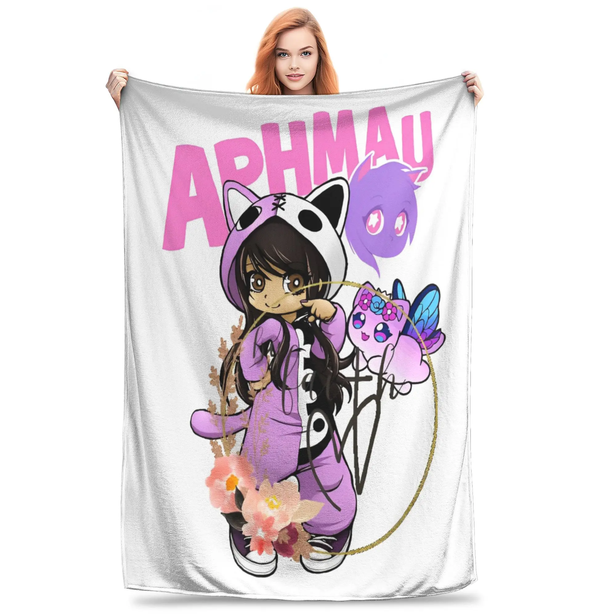 New Arrival APHMAU Blankets Super Soft Coral Fleece Plush Comfortable ...