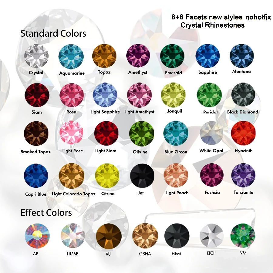 Hotfix Rhinestones Motifs Ss20 | Flat Back Rhinestone Diamante | Ss2 ...