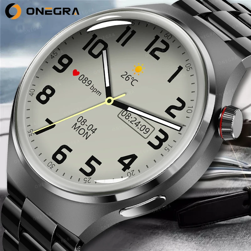 Reloj-inteligente-GT4-Pro-para-hombre-accesorio-de-pulsera-resistente ...