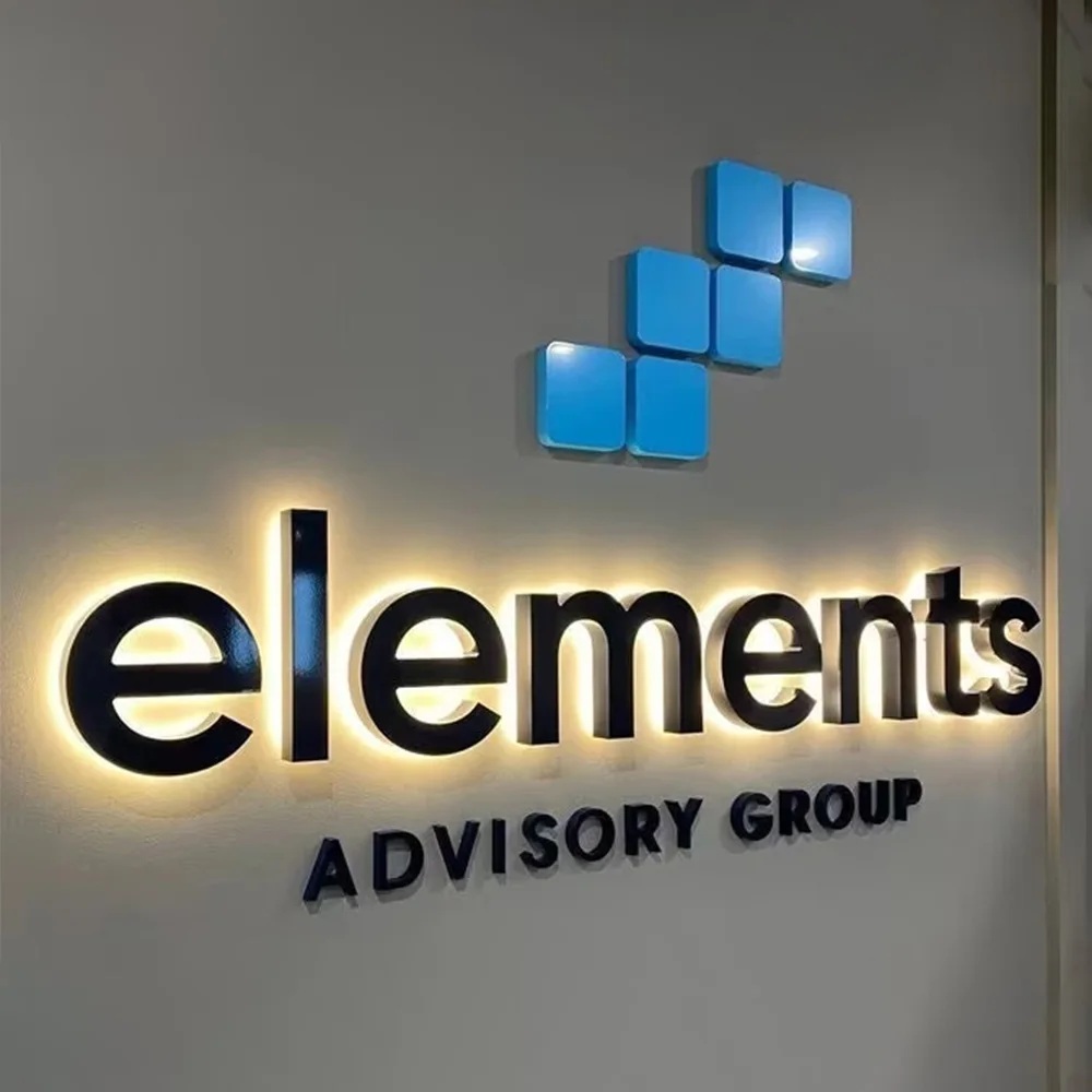Office-Building-Illuminated-Metal-Sign-Letter-Business-Backlit-Wall ...