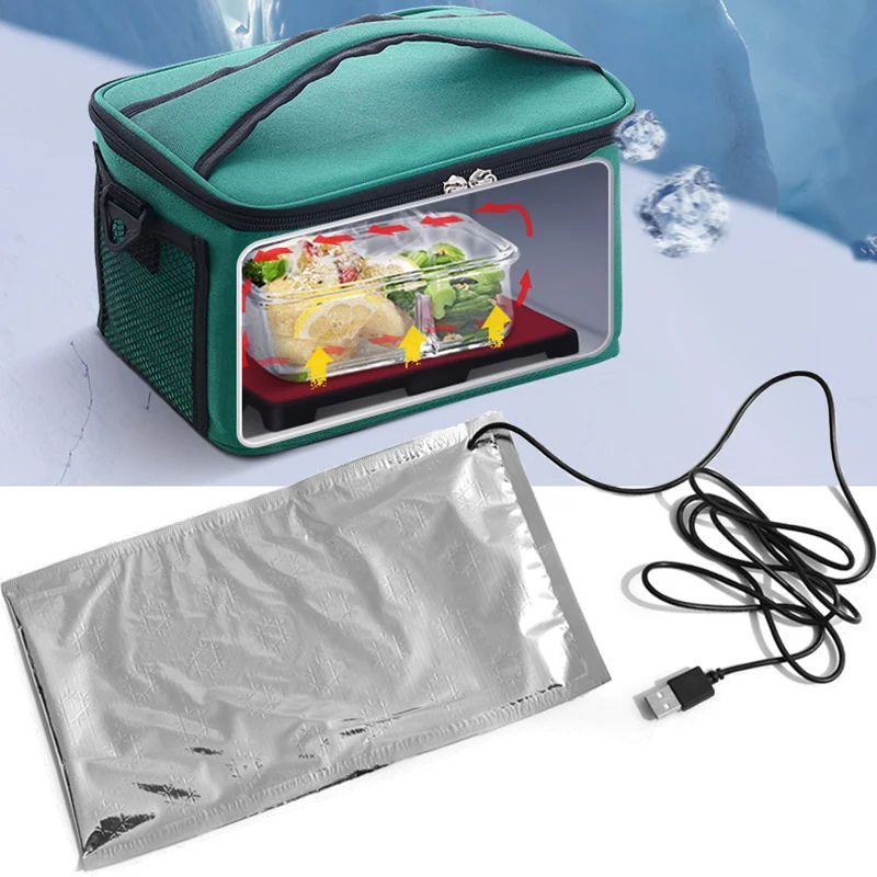 Universal-USB-Heating-Plate-12V-5V-Travel-Car-Office-Lunch-Box-Heated ...