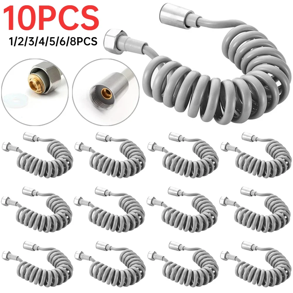 2/3/5m Flexible Spring Shower Head Hose Tube Toilet Bidet Shattaff ...