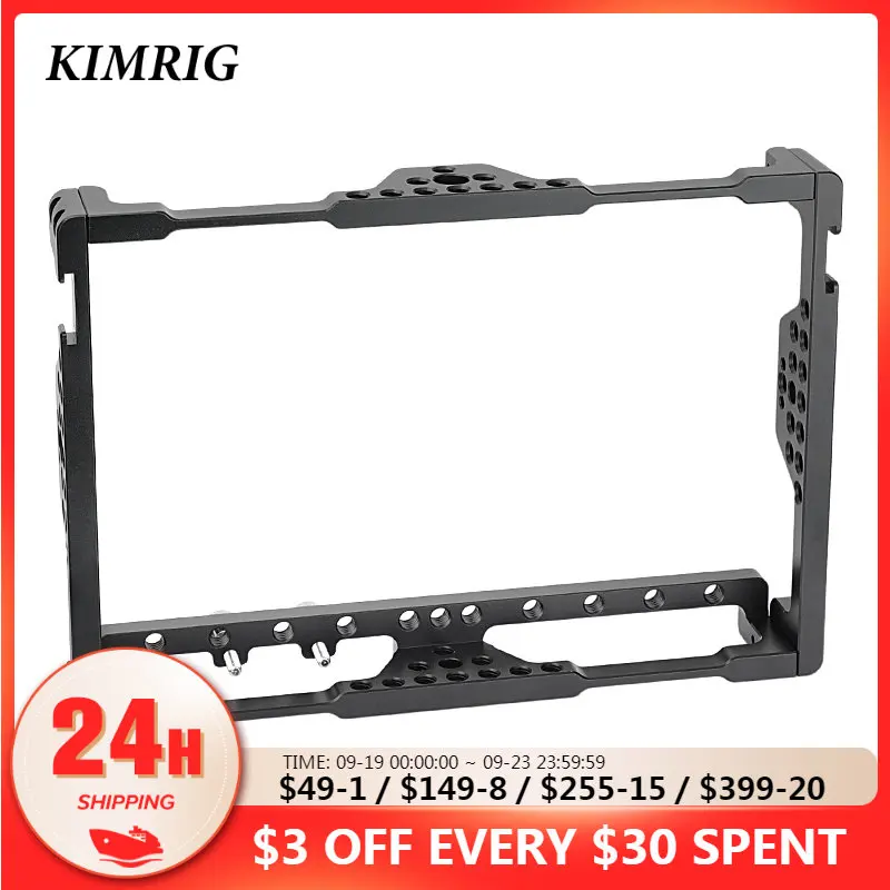 KIMRIG LILIPUT H7 H7S 7 Inci 4K Casing Pelindung Monitor Kandang ...