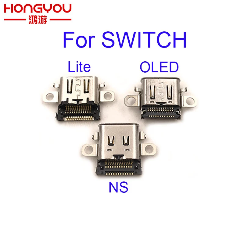 20pcs For Switch OLED Original Usb Charging Port Socket Lot For ...