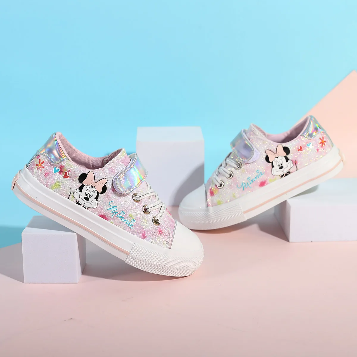 Disney-Minnie-Kids-Sport-Shoes-2023-New-Girls-Casual-Sneakers-Children ...