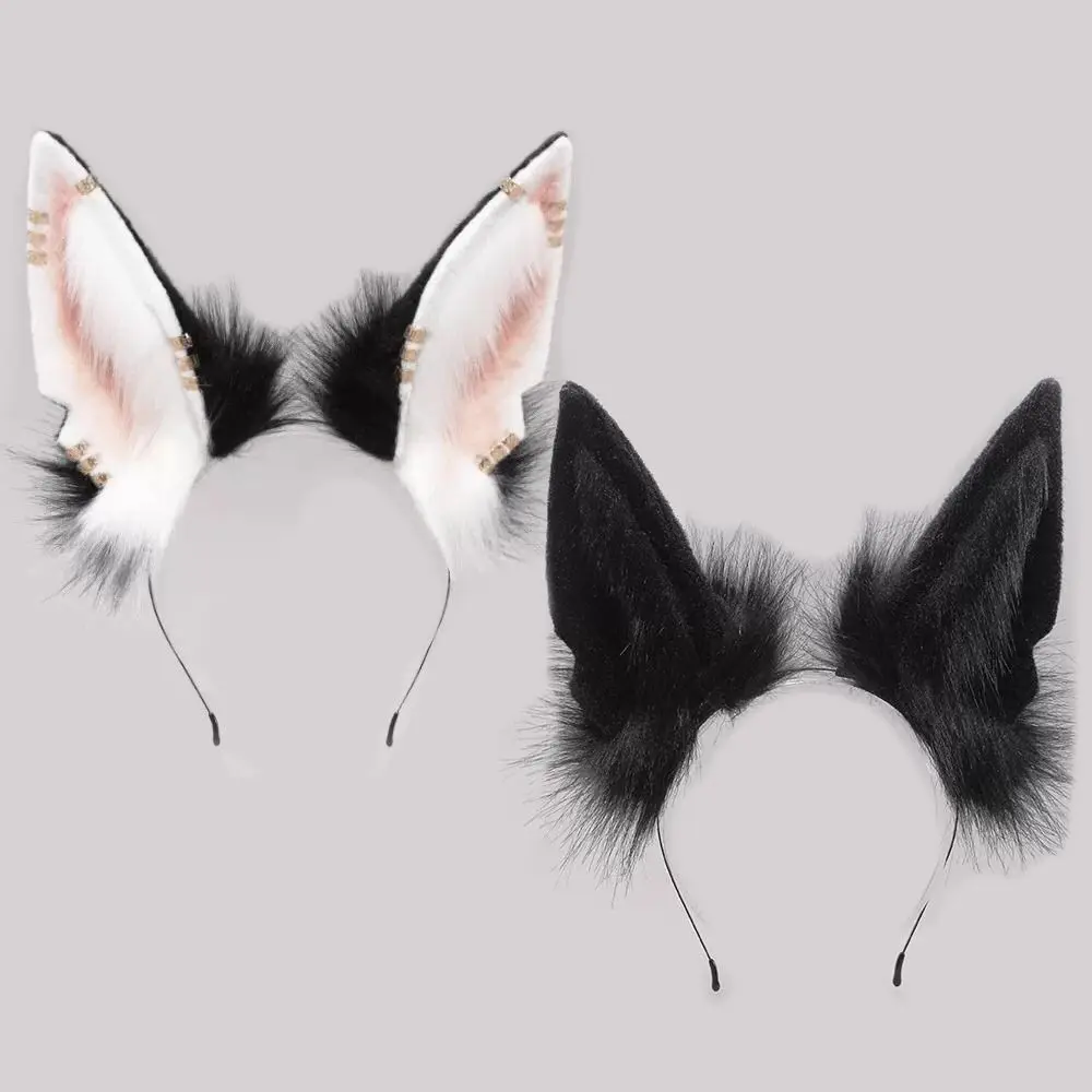 Gift-Plush-Wolf-Ears-Headdress-Animal-Furry-Lolita-Headband-Costume ...