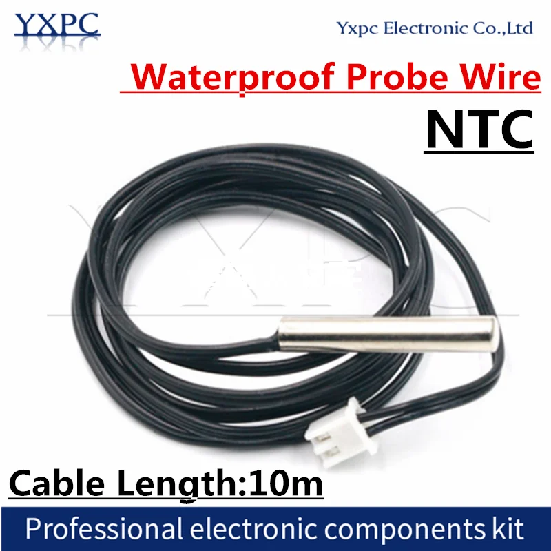 1pcs 10m NTC Thermistor Temperature Sensor B3950 2K 5K 10K 15K 20K 50K ...