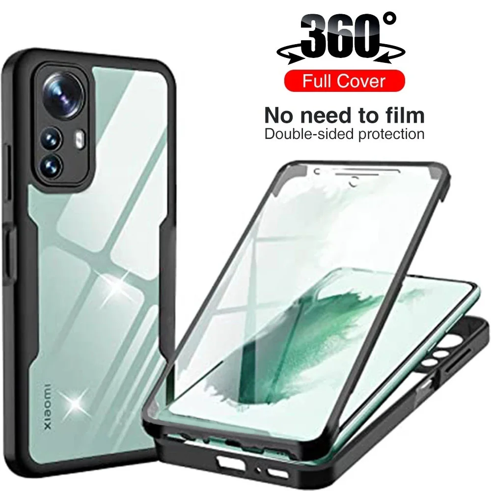 360-Full-Body-Front-Back-Protective-Cases-For-Xiaomi-12T-Pro-11T-12-11 ...