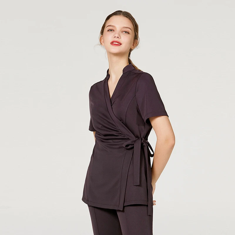 Beautician-Work-Clothes-Set-for-Women-Foot-Bath-Health-Club-Beauty ...