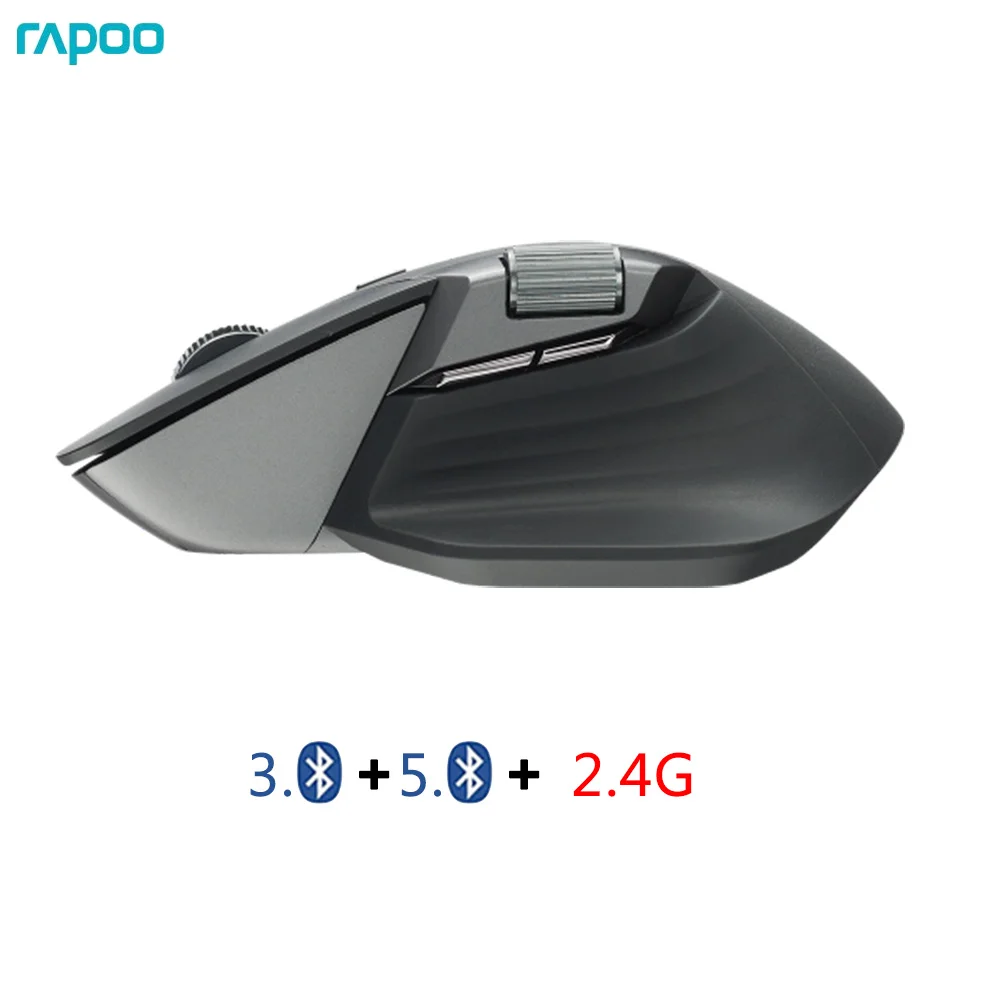 Original-Rapoo-MT760L-Multi-mode-Rechargeable-Wireless-Mouse-Ergonomic ...