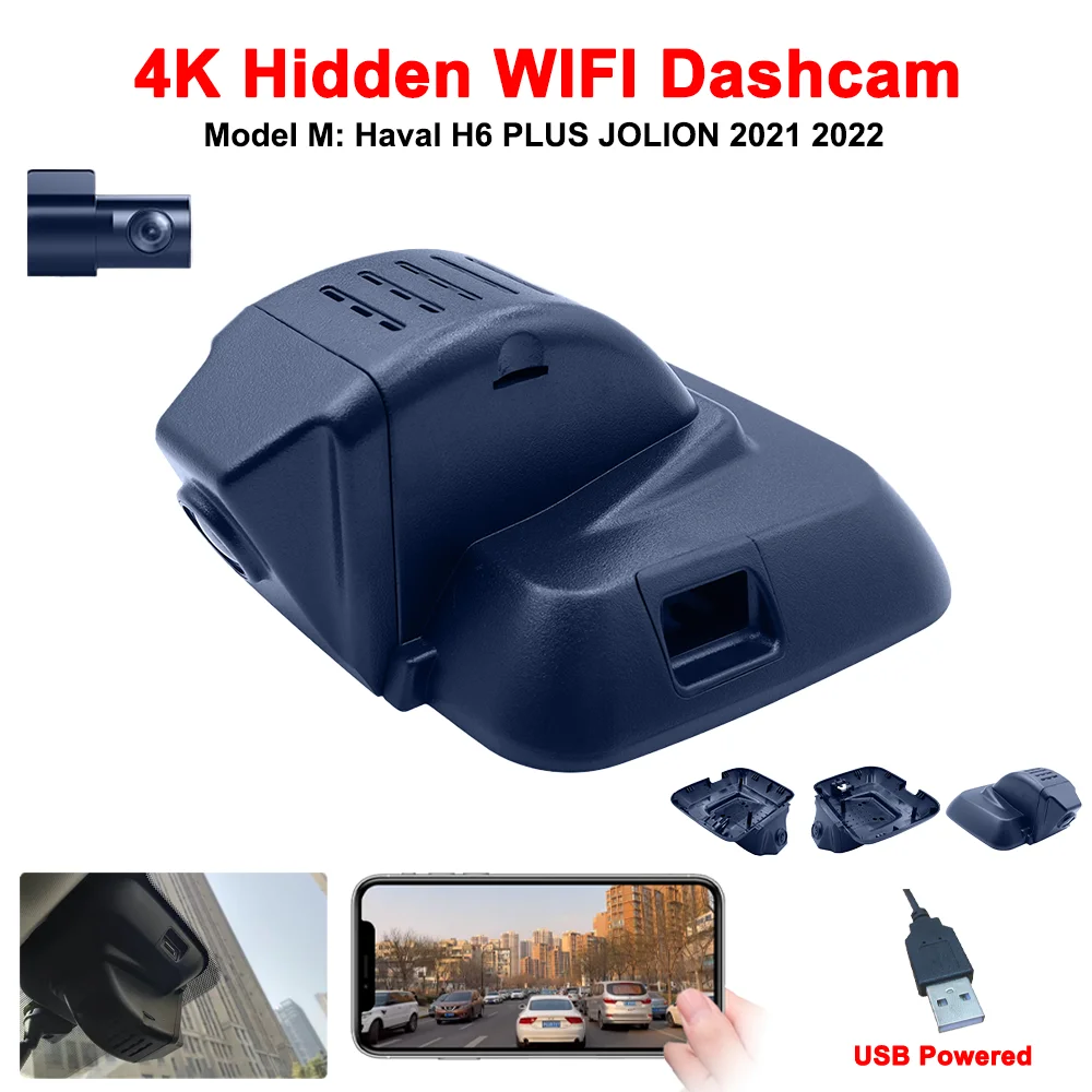 For-Haval-H6-PLUS-JOLION-2021-2022-Front-and-Rear-4K-Dash-Cam-for-Car ...