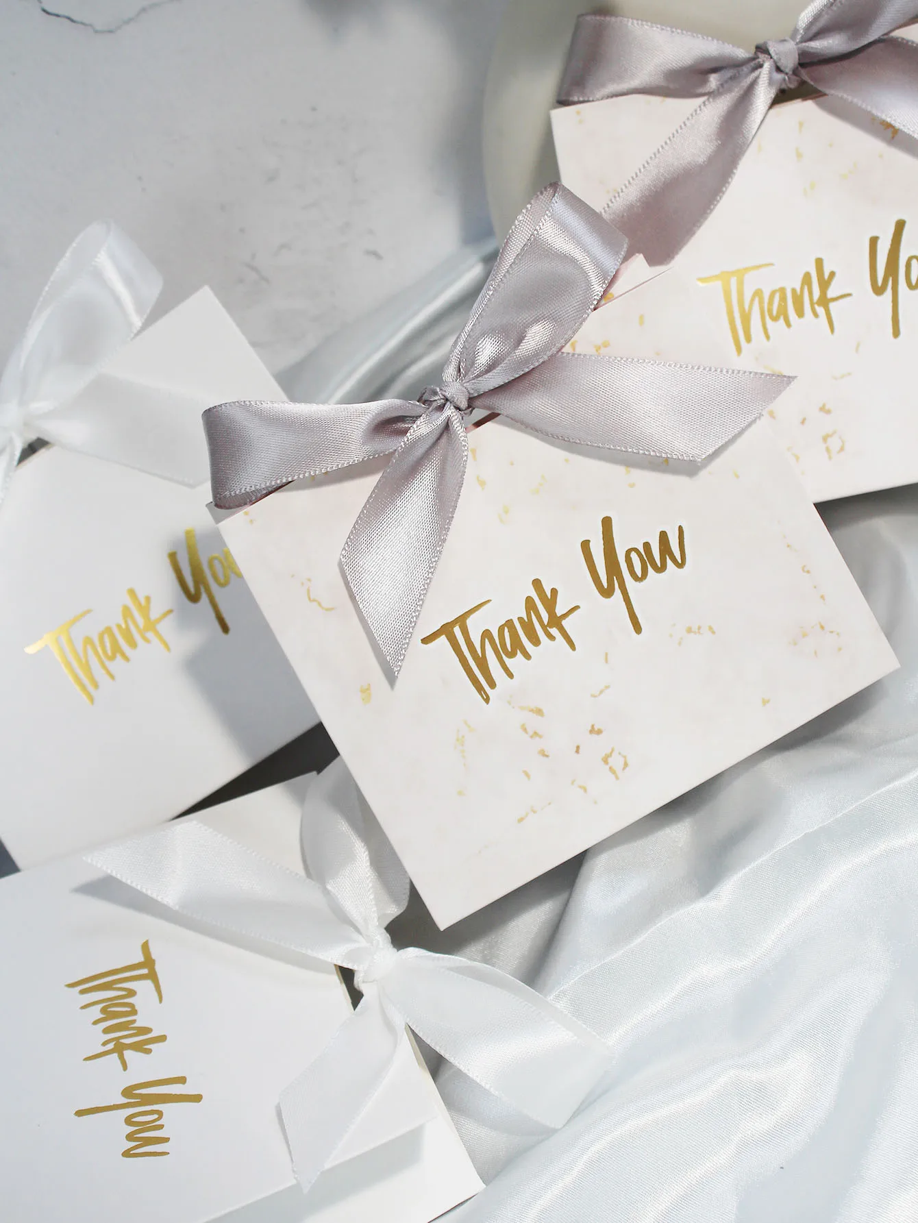 20-50-100pcs-Thank-You-Candy-Box-With-Ribbon-Small-Gift-Packing-Bag-For ...