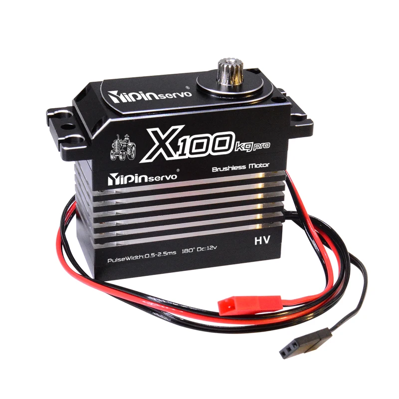 Yipinservo 100KG 120KG 130KG 150KG Torque Brushless Servo 12V High ...