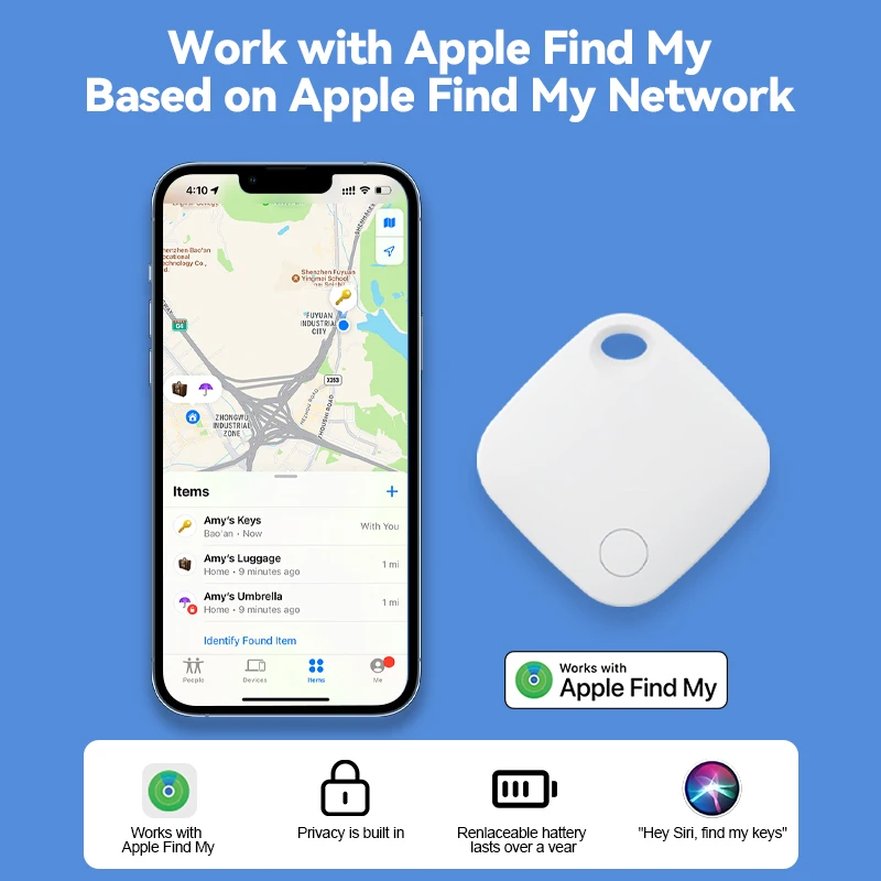 MFI-Rated-Global-Positing-Smart-Tracker-for-iPhone-IPAD-Key-Finder ...