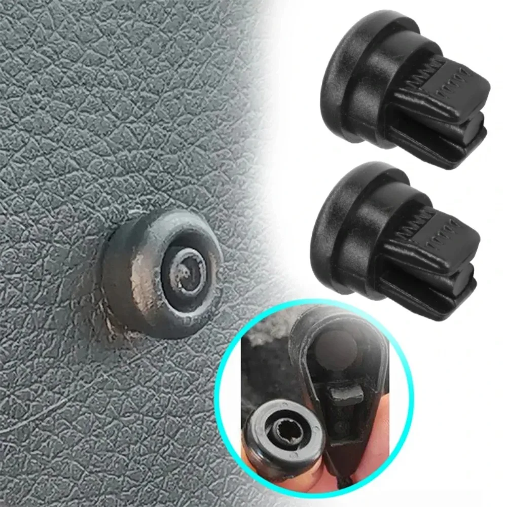 2pcs-7705099001-Boot-Trunk-Parcel-Shelf-Strap-Clips-Black-Plastic-Tray ...