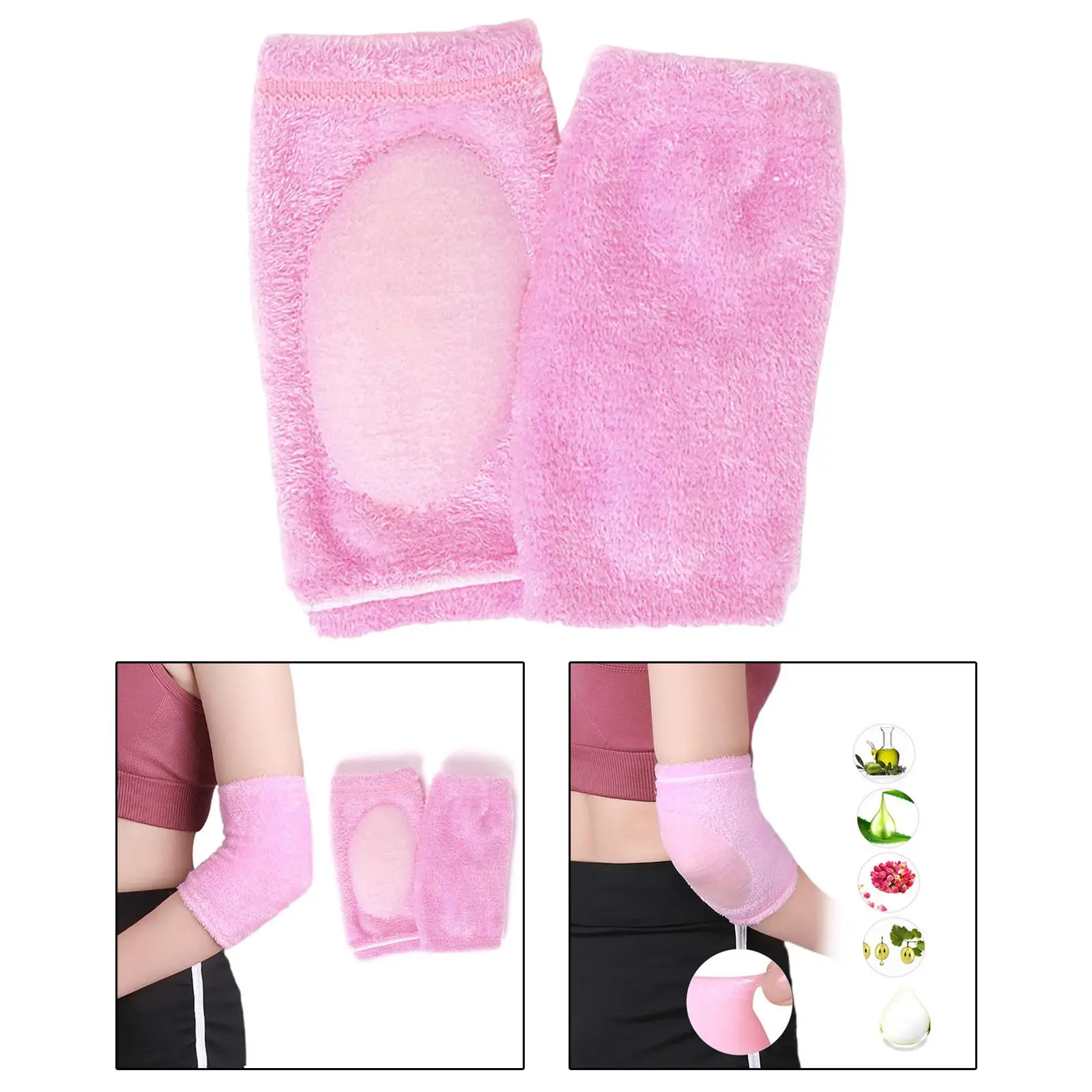 2Pcs-Moisturizing-Gel-Elbow-Sleeve-Breathable-Dry-Skin-Moisturizing ...