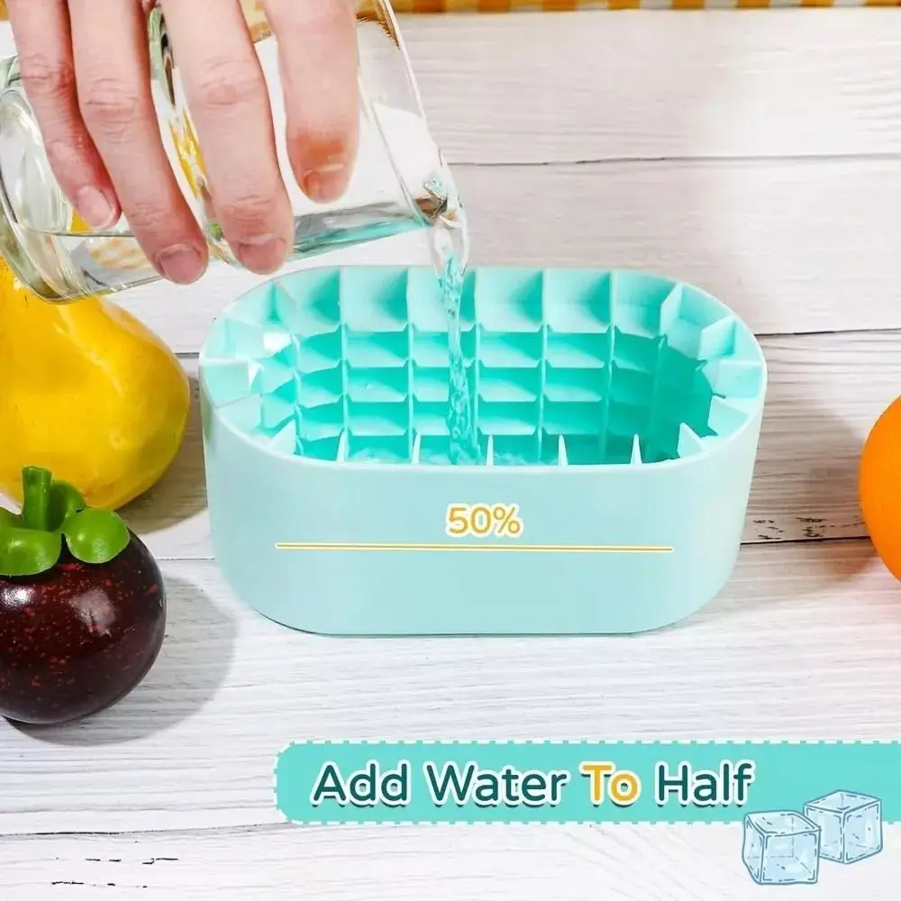 New-Silicone-Ice-Bucket-Reusable-DIY-Ice-Cube-Moulds-Ice-Maker ...