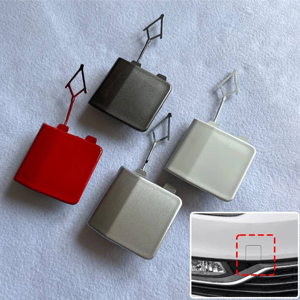 Front Bumper Tow Hook Eye Cover Cap Trim For VW Polo 2014 2015 2016 ...