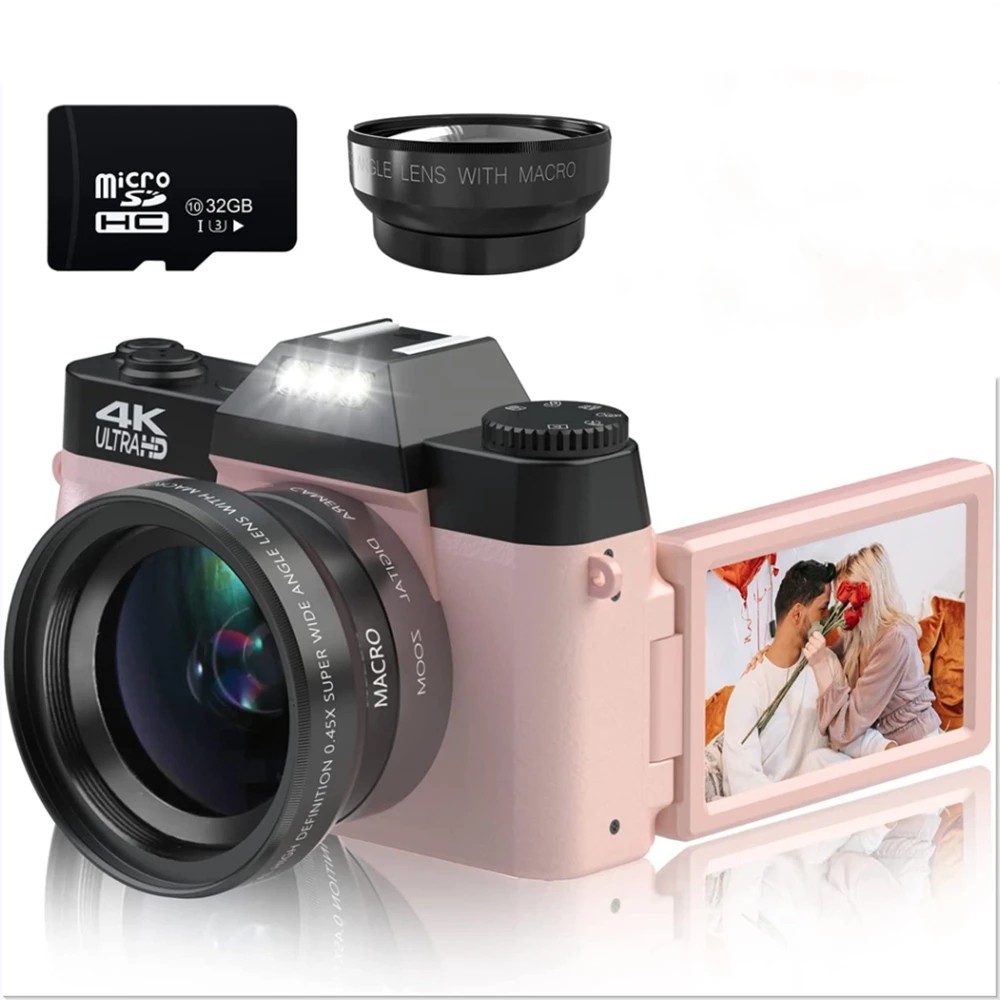 16x 48mp Digital Camera Face Detect 4k Selfile Camcorder For ...