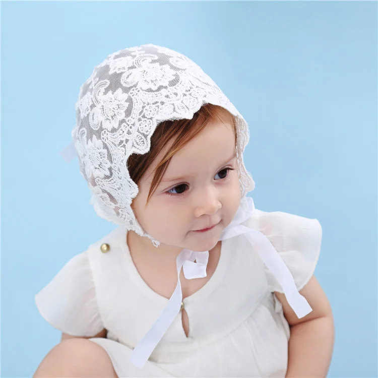 Lace Ruffle Princess Baby Court Hat 0-2year Newborn Photography Prop ...