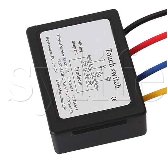 Onoff Touch Switch 6-12 V A Fém Test Led-Es Lámpa Dc Készülékekhez ...