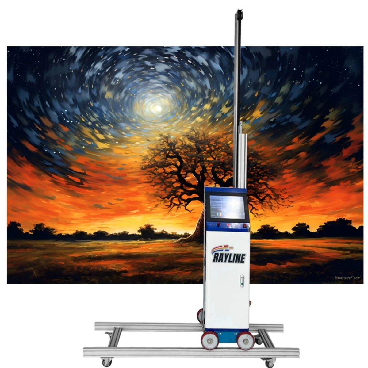 AI-Operation-System-Wall-Printing-Machine-For-Building-decoration-High ...