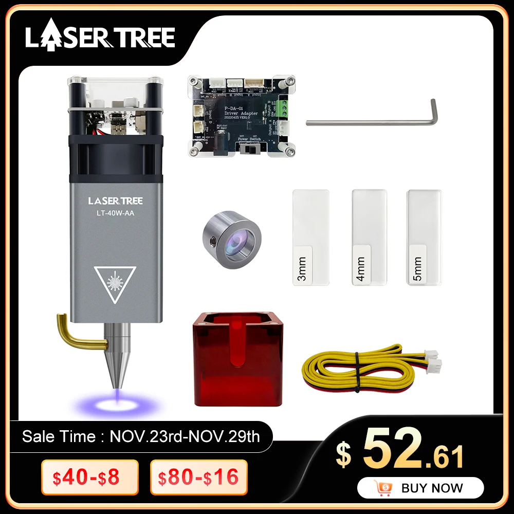 LASER-TREE-20W-Optical-Power-5W-10W-Air-Assist-Laser-Head-Blue-Light ...