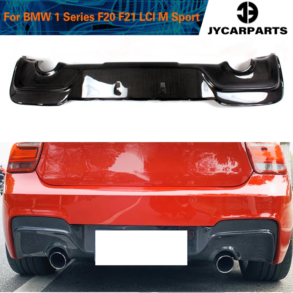 Car Rear Bumper Lip Diffuser Guard For Bmw 1 Series F20 F21 M Sport ...
