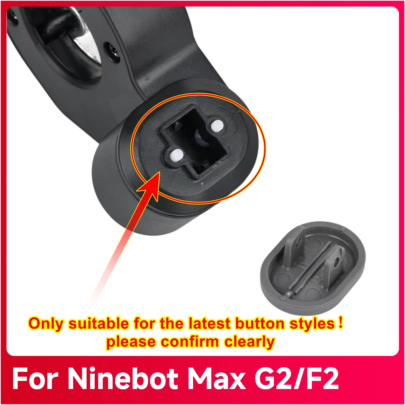 Original Left Right Turn Light Button Switch Plastic For Ninebot ...