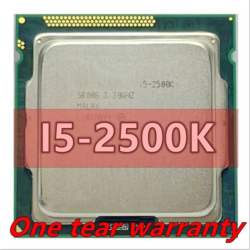 i5-2500K i5 2500K i5 2500 K SR008 3.3 GHz Quad-Core CPU Processor 6M ...