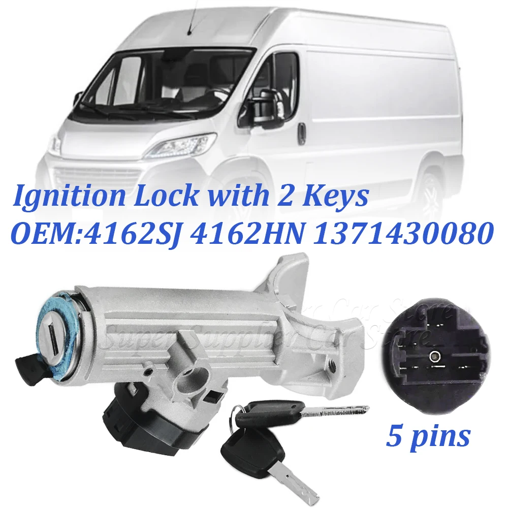 For-Fiat-Ducato-for-Peugeot-Boxer-2006-2017-Ignition-Steering-Barrel ...