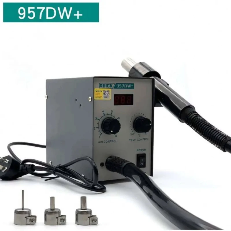 Original-Quick-957DW-Solder-Station-580W-Rework-Hot-Air-Gun-Desoldering-Tools-Lead-free-For ...
