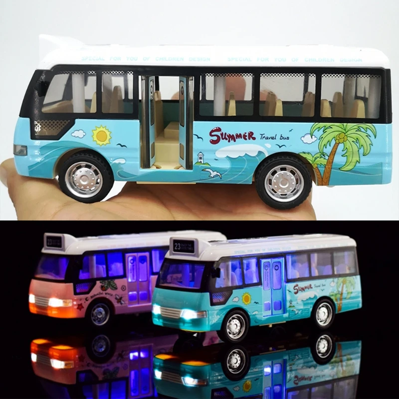 School-Bus-Sound-Light-Tour-Bus-Model-Boy-Toy-Diecasts-Toy-Vehicles ...