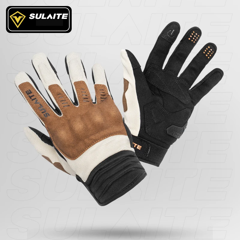 SULAITE-G3-Motorcycle-Riding-Gloves-Spring-Summer-All-Finger-Anti-Fall ...