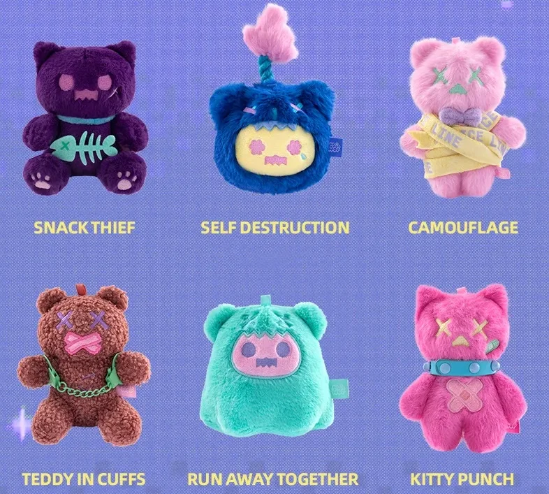 Caja sorpresa de peluche de la serie Finding Unicorn ShinWoo BADDY BEAR TOWN, caja sorpresa ...