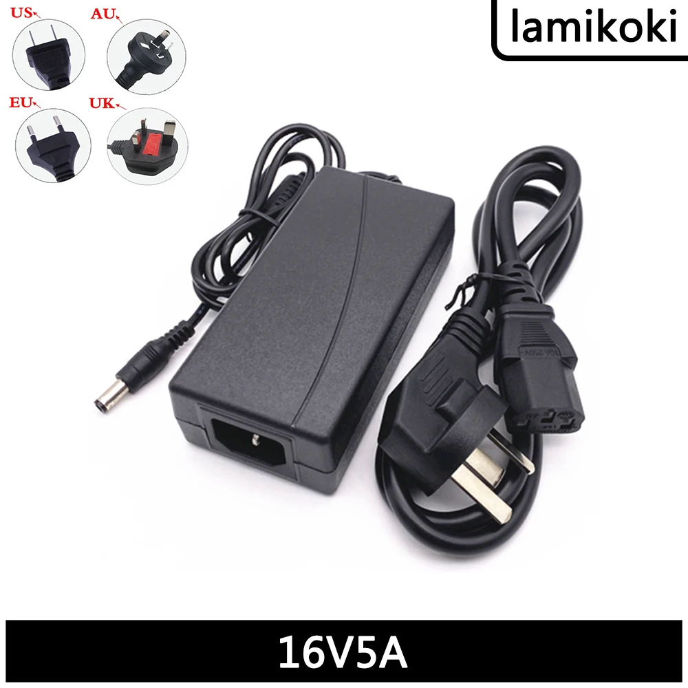 220V-To-DC-16V-5A-Power-Adapter-16V5A-Switching-Power-Cord-16v-5a-DC ...