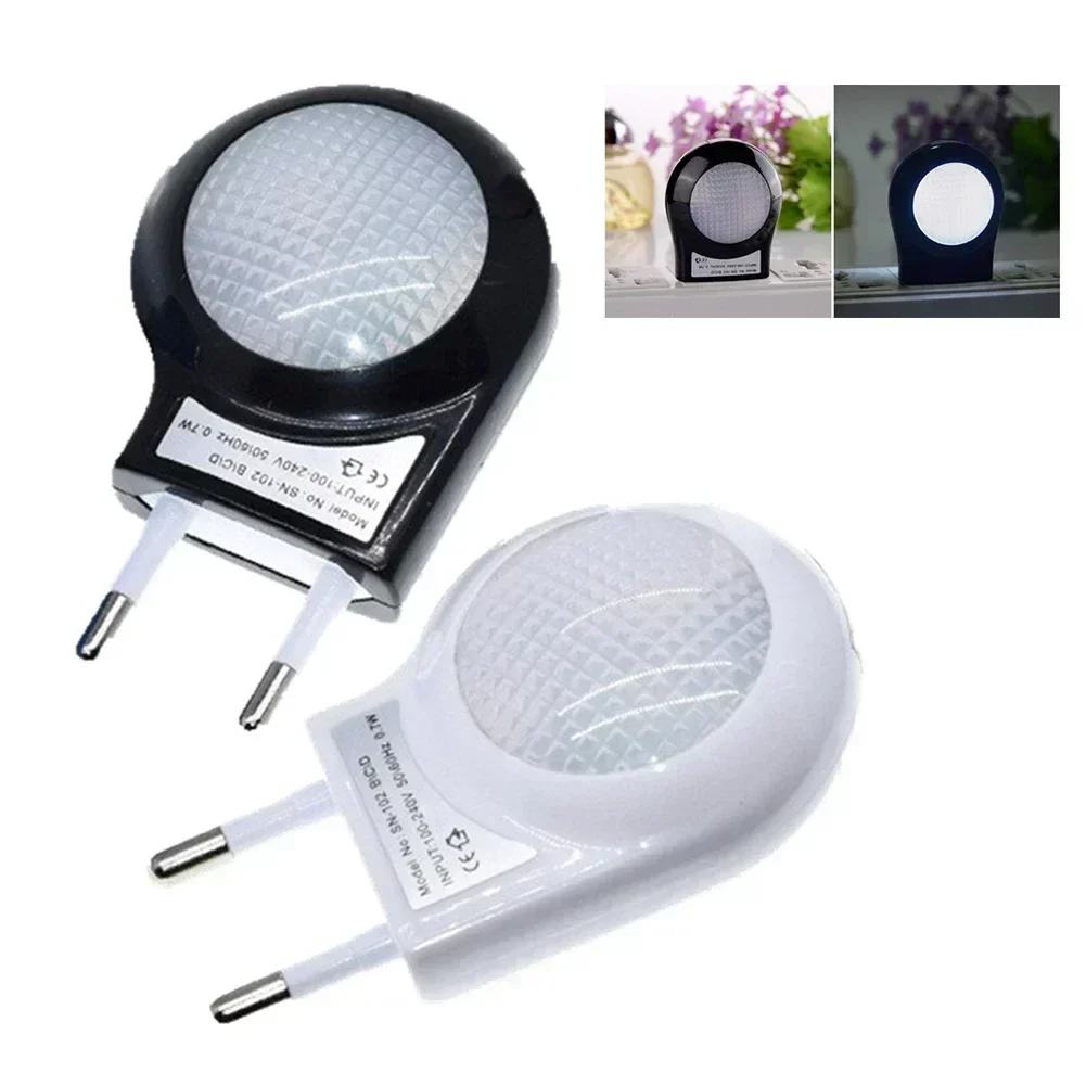 Mini Led Light Switch Socket Snail Night Light Sensor Control Light ...