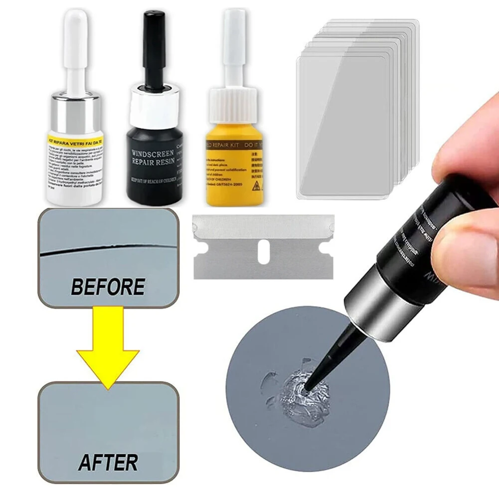 DIY-Car-Window-Phone-Screen-Repair-Kit-Automotive-Glass-Repair-Fluid ...