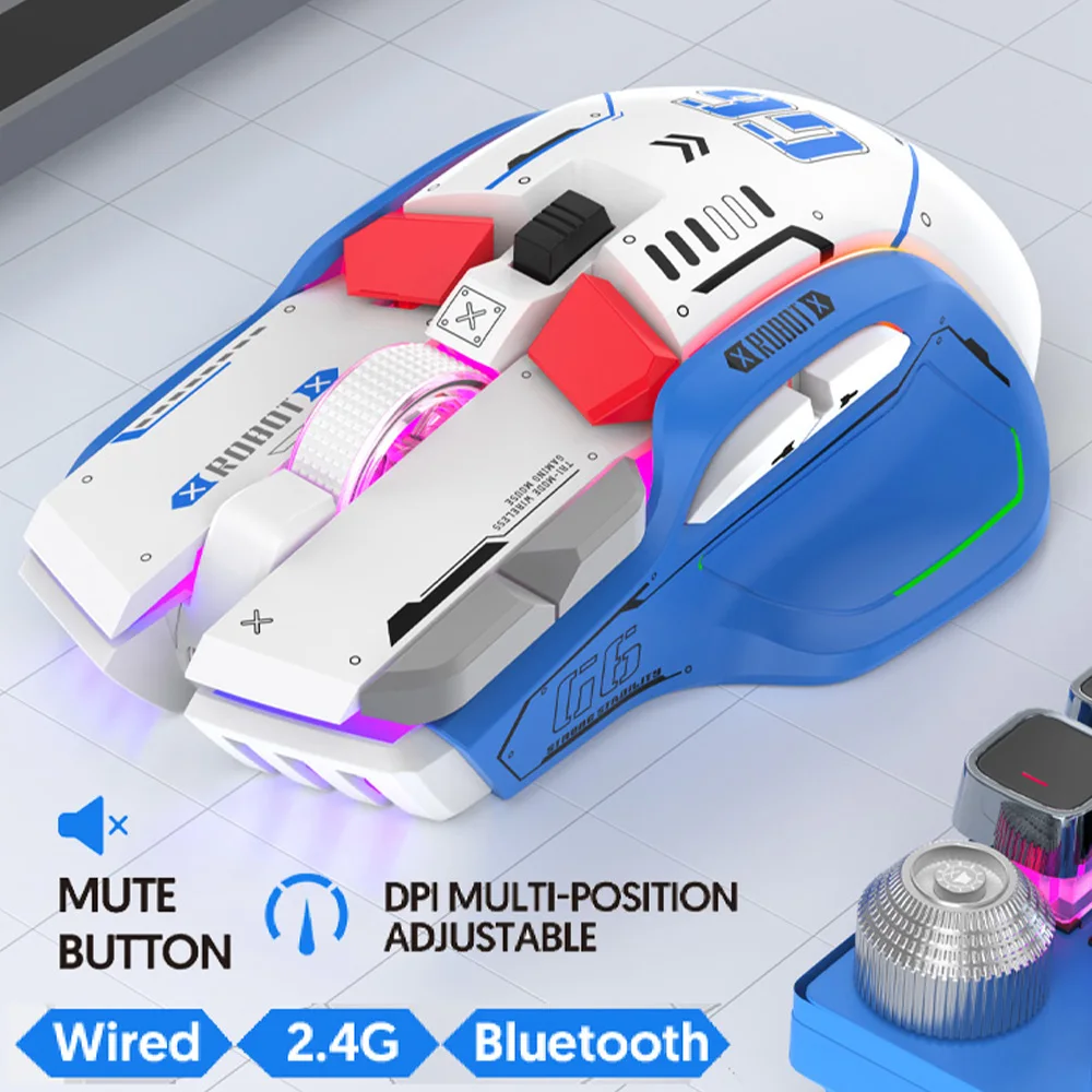 Rat-n-inal-mbrico-para-juegos-con-cable-perif-rico-ergon-mico-RGB-con ...