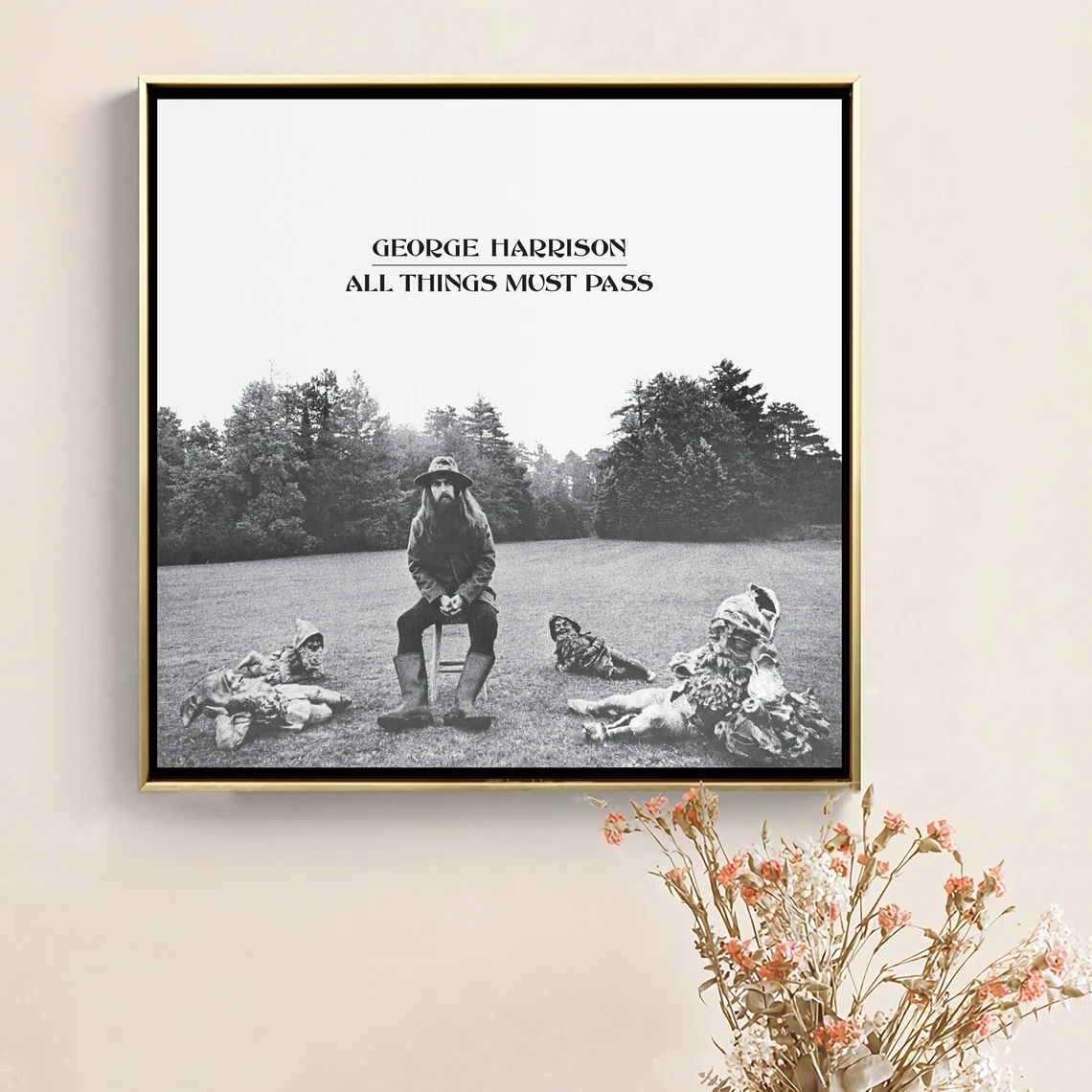 George Harrison All Things Must Pass Poster