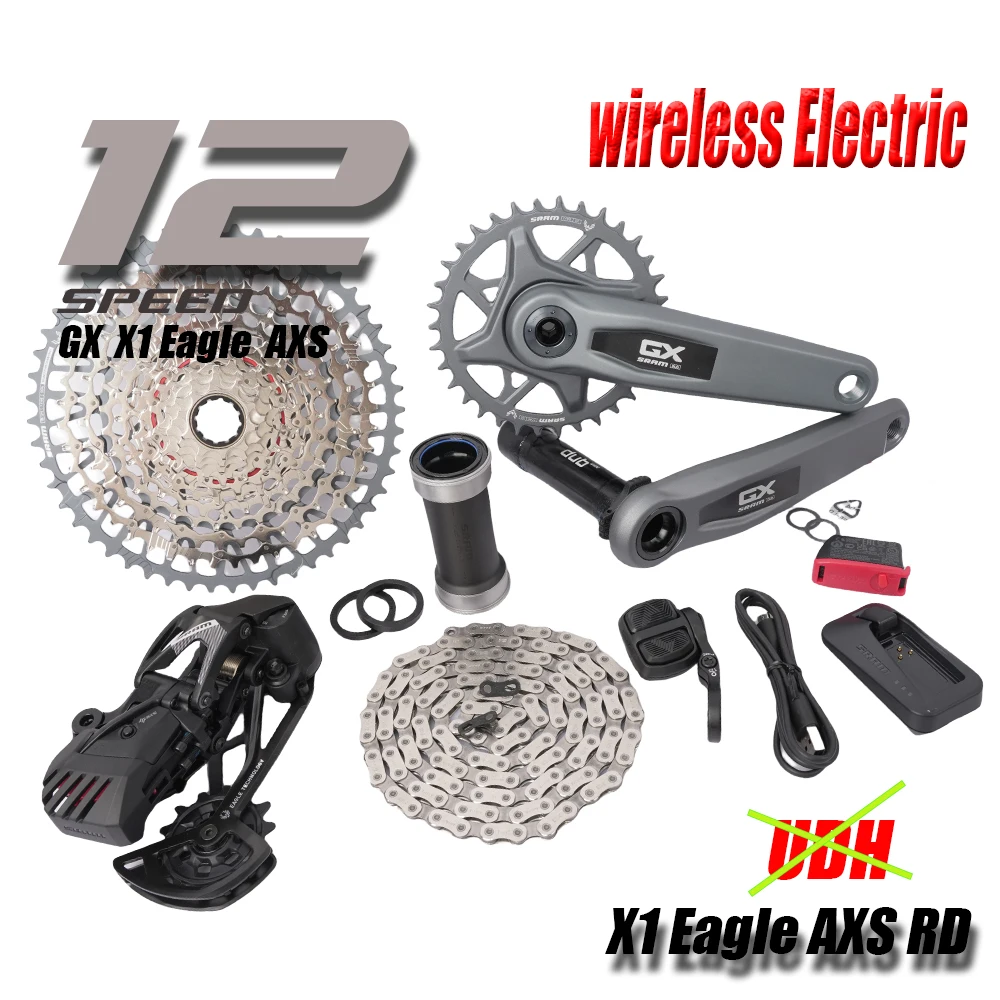 SRAM-X1-GX-Eagle-AXS-12-Speed-12V-Rear-Derailleur-POD-Shifter-Right ...