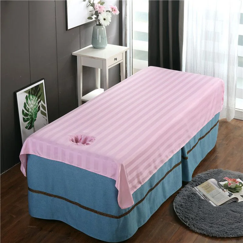 Reusable-Beauty-Massage-Table-Cover-Spa-Bed-Salon-Couch-Sheet-with-Face ...