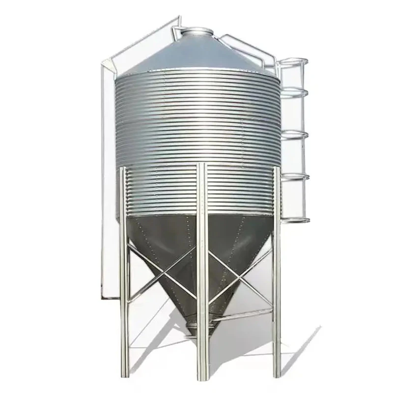 Silo de acero galvanizado hecho a medida, soporte de equipo de aluminio ...