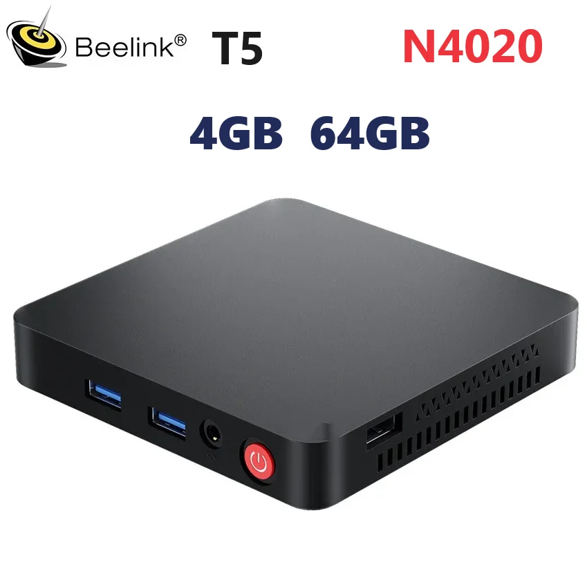 Processador-Intel-Beelink-T5-Mini-PC-Windows-11-Pro-4GB-DDR4-64GB-EMMC ...