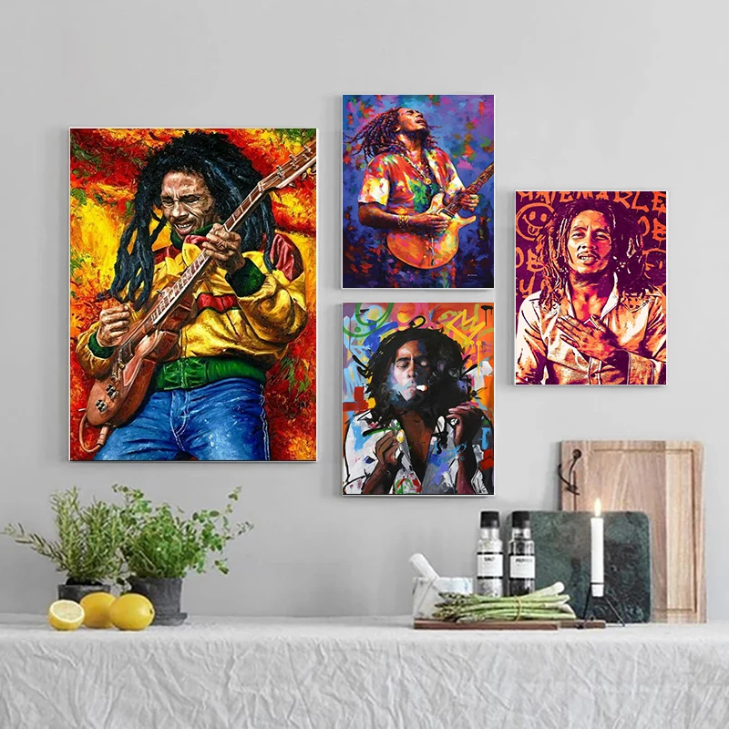 Bob Marley Painting