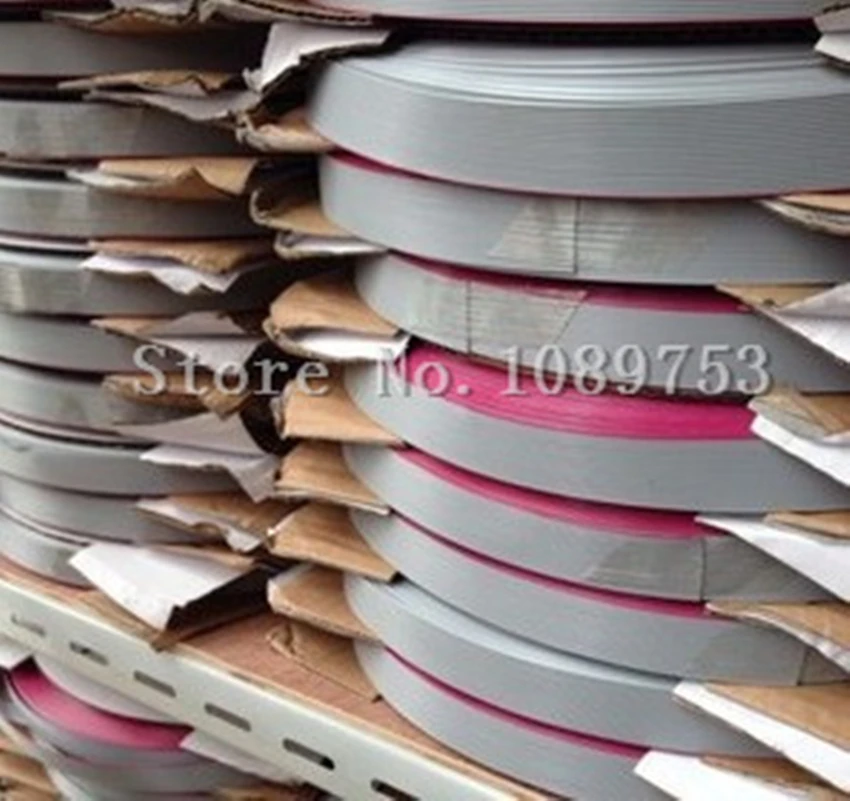 1 Meter 1.27mm Gray Flat Ribbon Data Cable Wire 6 8 10 12 14 16 30 40 ...
